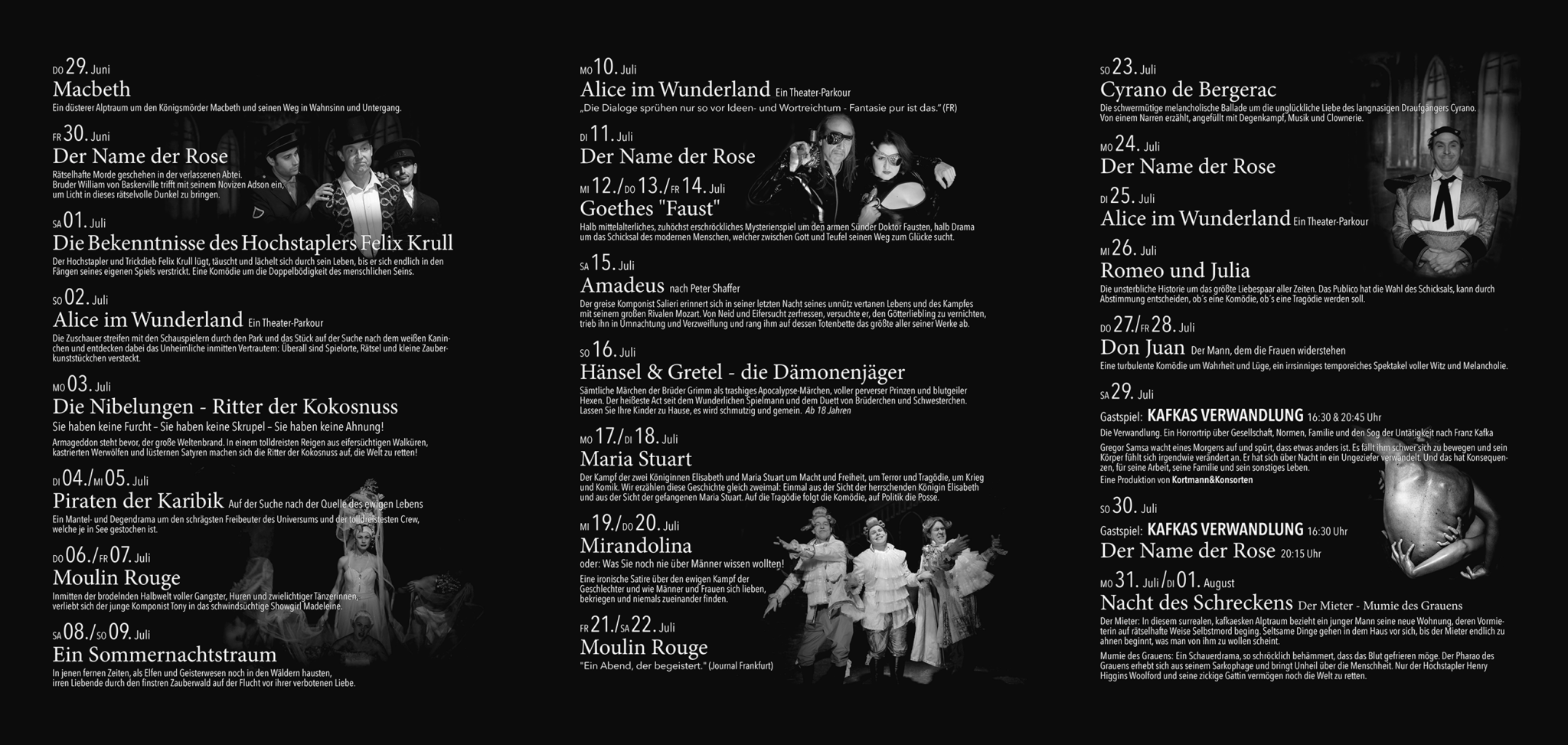 Theater-Freilichtfestival 2023 im Frankfurter Grüneburgpark – Die ...